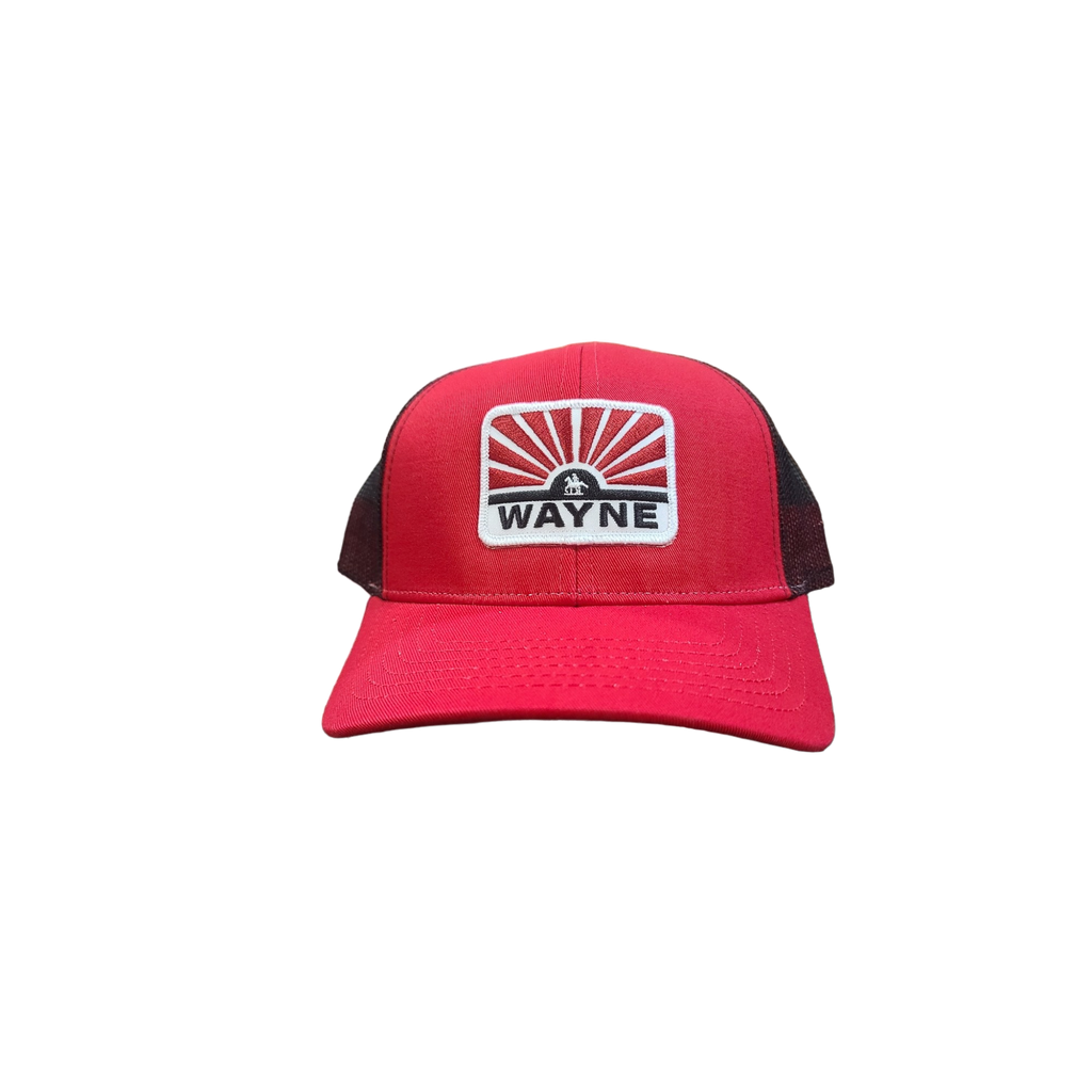 Wayne Red/Black Trucker Cap – Russell Feed & Supply