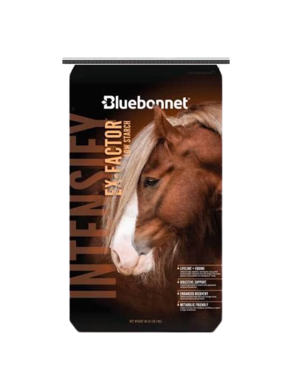Bluebonnet Intensify Ex-Factor Low Starch, 40LB – Russell Feed & Supply
