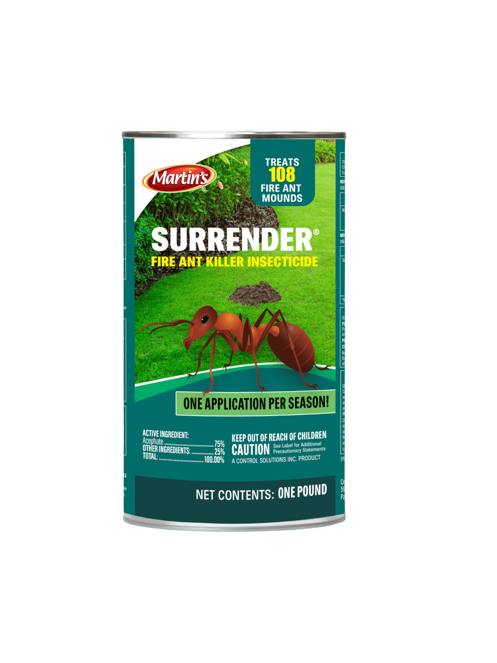 Martin's Surrender Fire Ant Killer Acephate 75sp 1lb – Russell Feed ...