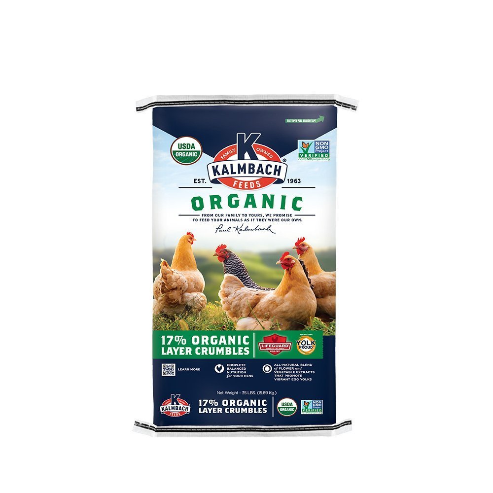 17% Organic Layer Crumble for Chickens (35lb) — Russell Feed & Supply