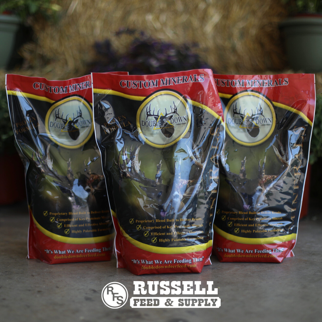 Double Down Custom Deer Mineral 50lb — Russell Feed & Supply