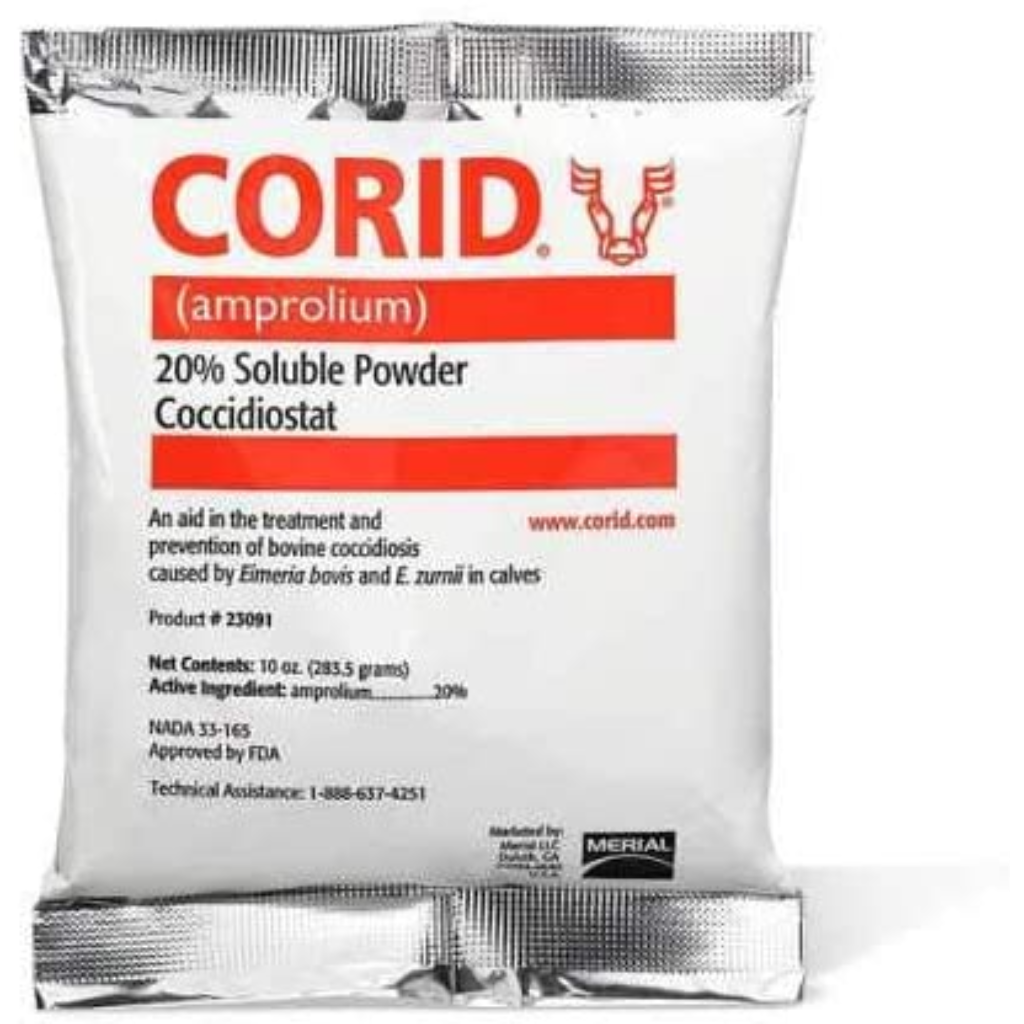 Merial CORID 20% Soluble Powder 10oz — Russell Feed & Supply