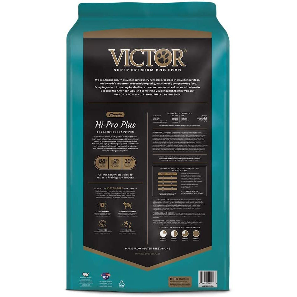 Victor Classic - Hi-Pro Plus, Dry Dog Food — Russell Feed & Supply